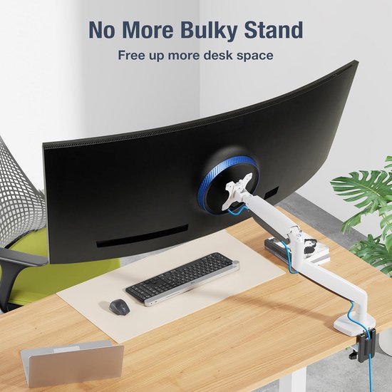 Verstelbare Monitorsteun voor 17-45 inch Scherm - Ergonomische ...