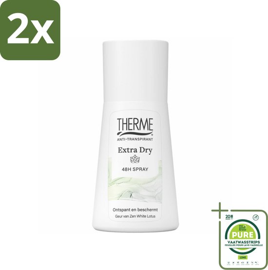 Therme - Extra Dry Zen White Lotus Spray - Anti-transpirant ...