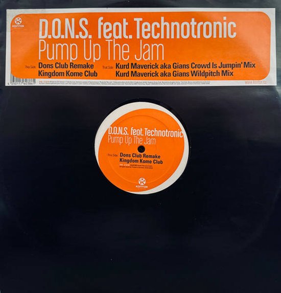 Pump Up The Jam, D.O.N.S. Feat. Technotronic | Muziek | bol