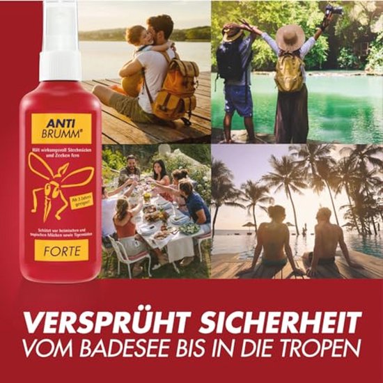 Insectenafstotende Muggenspray - 75 ml: Effectieve Bescherming Tegen ...