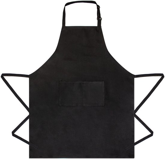 4 Packs Chef Schort met 2 Zakken, Waterdicht Verstelbare Schort voor ...