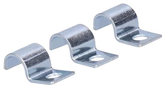 KARZO - 20PCS Clamp Beugel 304 RVS Enkelvoudig Gat Vervangingsbeugel ...
