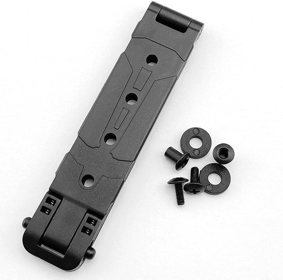 Riemclip - Multifunctioneel - MOLLE Systeem - Zwart - Riem - Tactisch ...