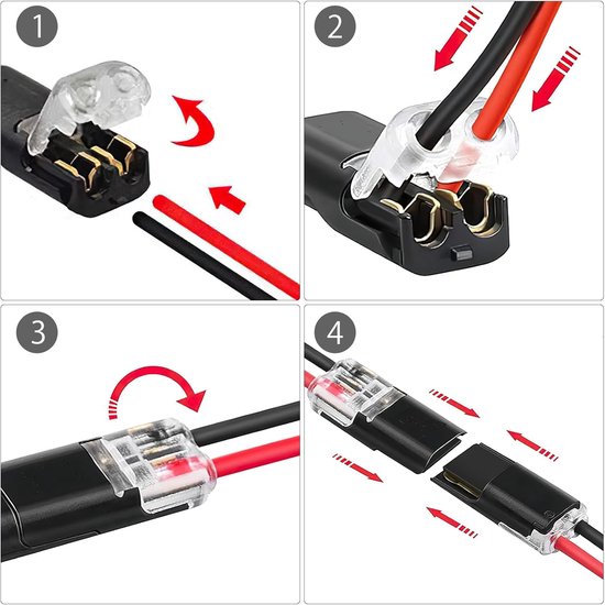 20 Pieces Car Plugs - Plug Connectors - 2 Pin Cable Connector - 18-22 ...