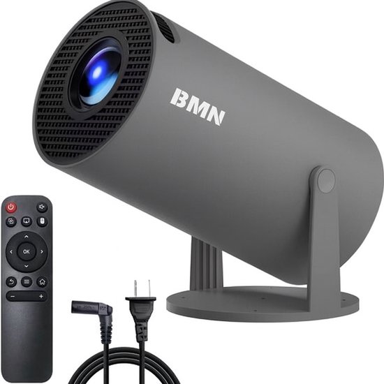 BMN® Premium Mini Beamer 2026 Editie - Smart Projector met 4K ...