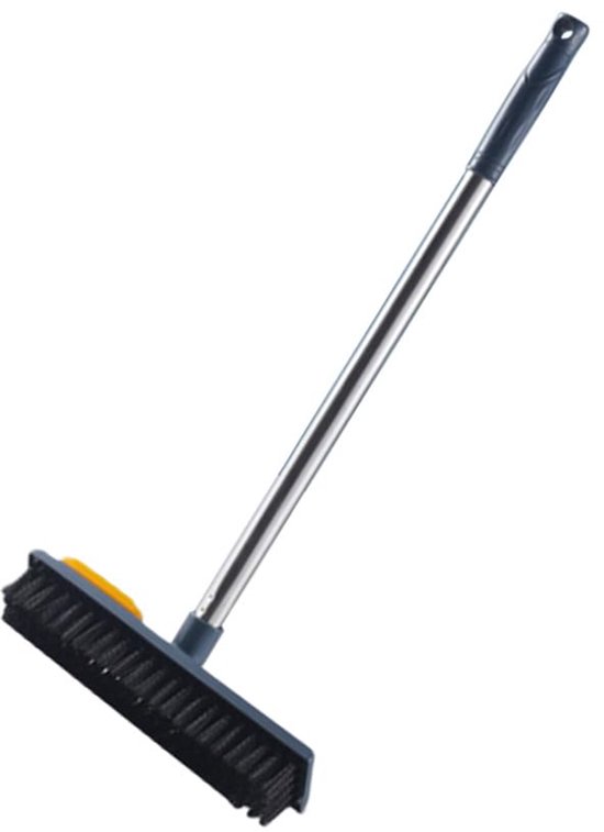 Unyqoos® Ergonomische vloerborstel met schraper voor tegel- en ...