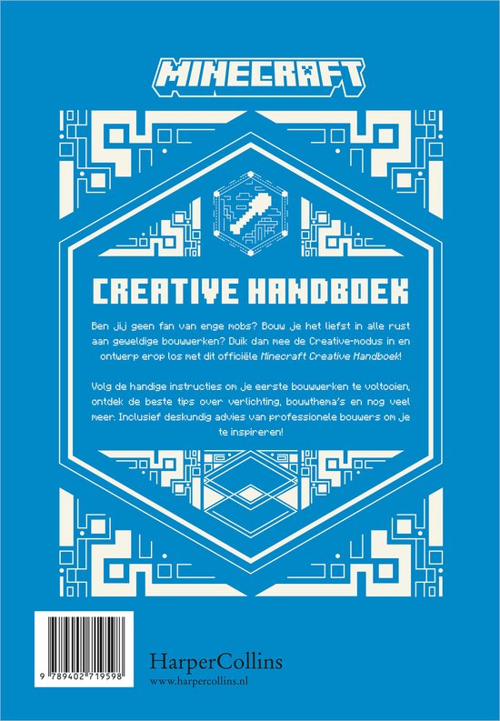 Minecraft Creative Handboek, Mojang ab | 9789402719598 | Boeken | bol