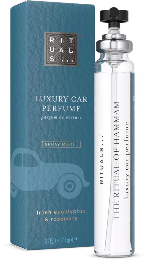 Rituals Hammam Autoparfum - Auto parfum spray navulling met munt ...