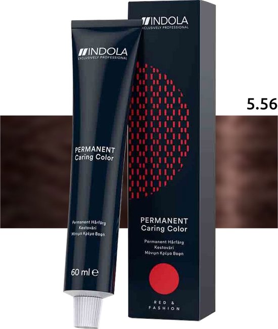 Indola - Indola Profession Permanent Caring Color 5.56 60ml | bol