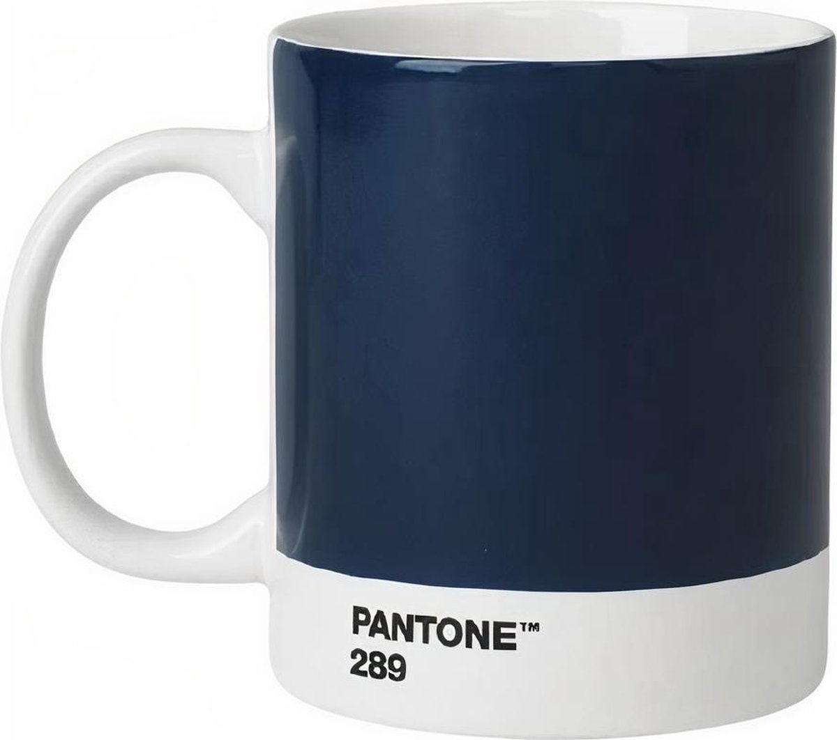 Pantone Koffiebeker - Bone China - 375 ml - Dark Blue 289 C | bol.com