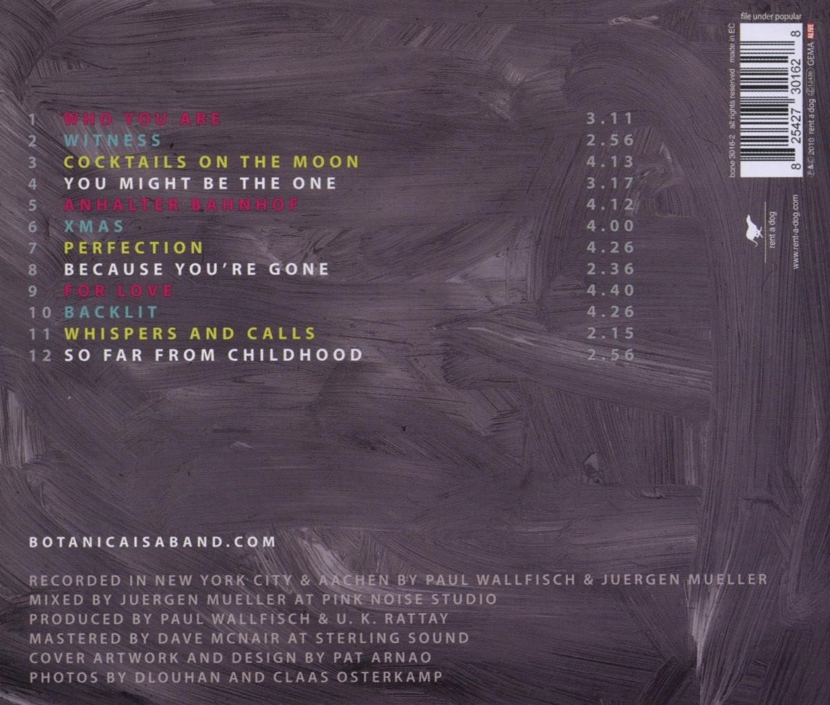 Botanica - Who You Are (CD), Botanica | CD (album) | Muziek | bol.com