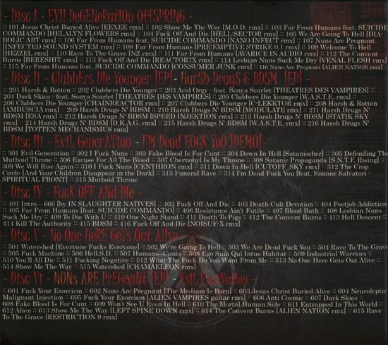 Alien Vampires - Evil Lasts Forever (6 CD) (Limited Edition ...