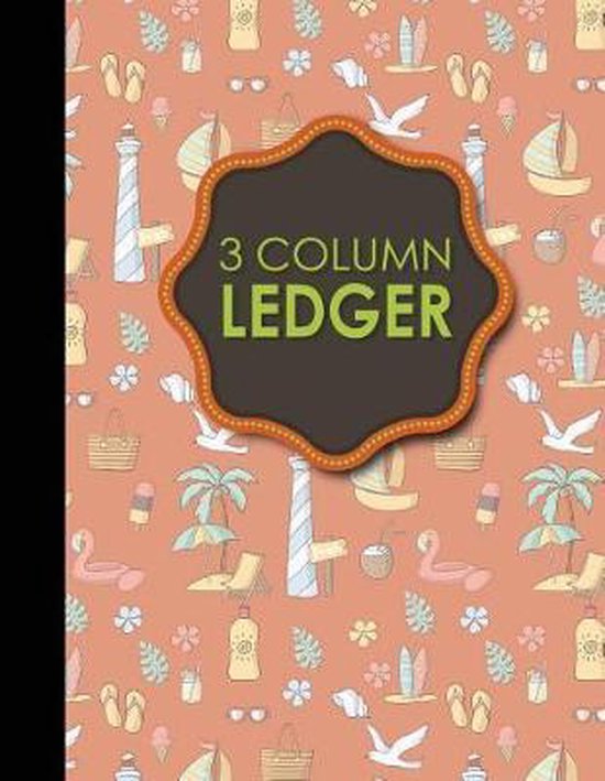 3 Column Ledger | 9781979496483 | Moito Publishing | Boeken | bol.com