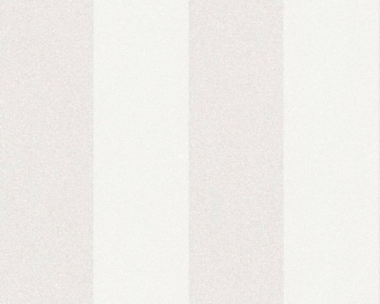 STREPEN BEHANG - Creme Beige Wit - AS Creation New Elegance | bol.com