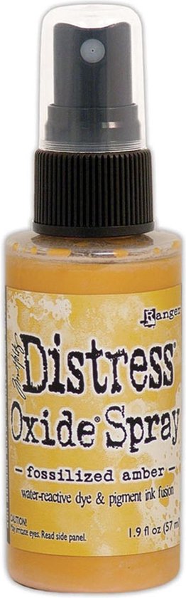Ranger Distress Oxide Spray - Fossilized Amber TSO64756 | bol