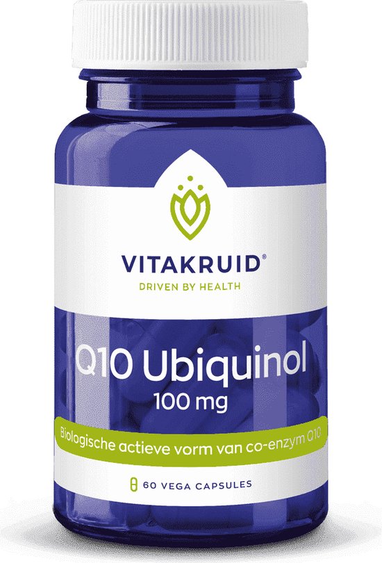 VitaKruid Q10 Ubiquinol 100 mg 60 vegicaps | bol.com