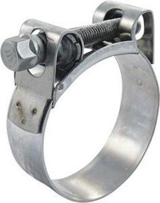 Slangklem, voor buis Ø68- 73 mm, RVS-304 | bol