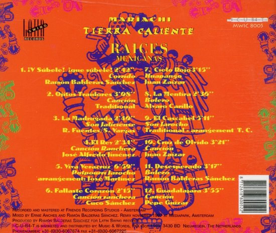Tierra Caliente Raices Mexicanas Cd Tierra Caliente Muziek Bol