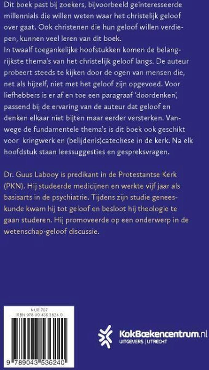 Christelijk geloof voor eeuwige beginners, Guus Labooy | 9789043536240 ...