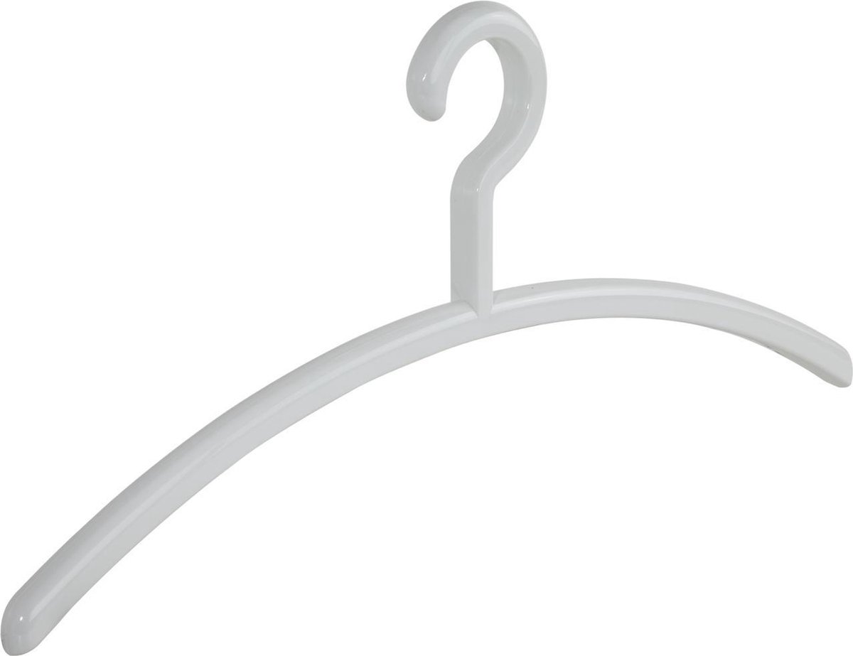 Le Cintre Gigant - 8 x Cintre Penderie Elegance plastique blanc, 45 cm ...