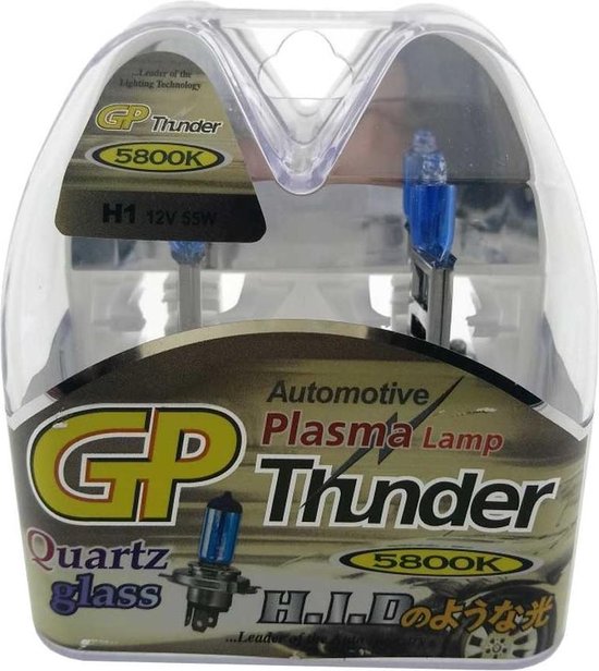 GP Thunder 5800k H1 55w Bright White Xenon Look | bol