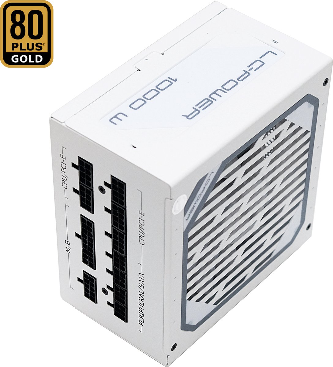 1000W 80Plus GOLD Computer voeding met 8x PCI-Express 6+2 pin - LC ...