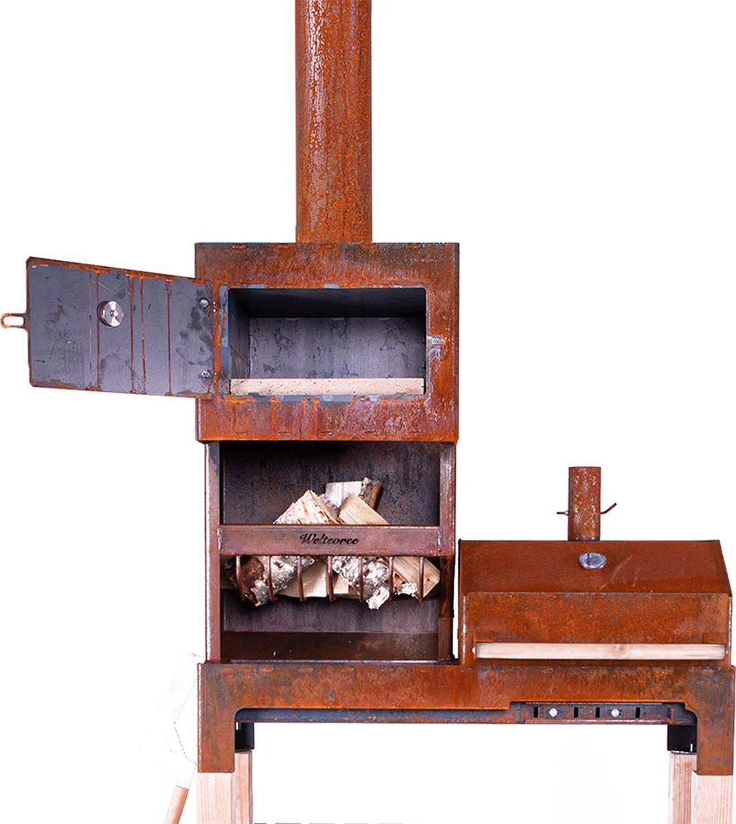 Weltevree - Outdooroven XL - Pizza Oven, Buitenhaard, BBQ & Grote Grill ...