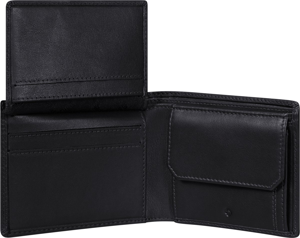 Samsonite Portemonnee - Attack 2 Slg 10.5 x 8.5 x 1.5 cm - black | bol.com