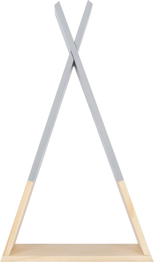 QUVIO Decoratieve Wandplank - Zwevende wandplank - wandrek - Driehoek ...