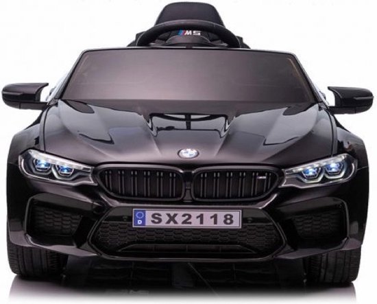 BMW M5, Leder zitje, Rubberen banden, Kinder Accu Auto! | Elektrische ...