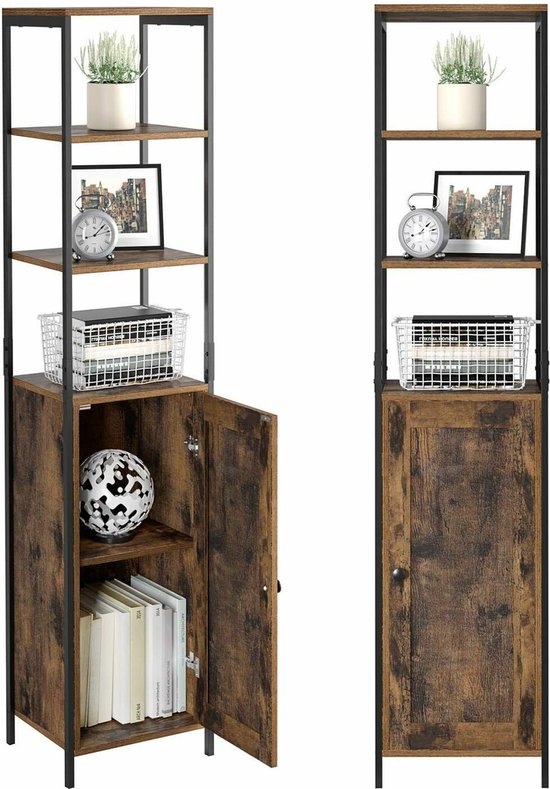 Polaza® Opbergrek - Stellingkast - Opbergkast - Opbergrek Metaal ...