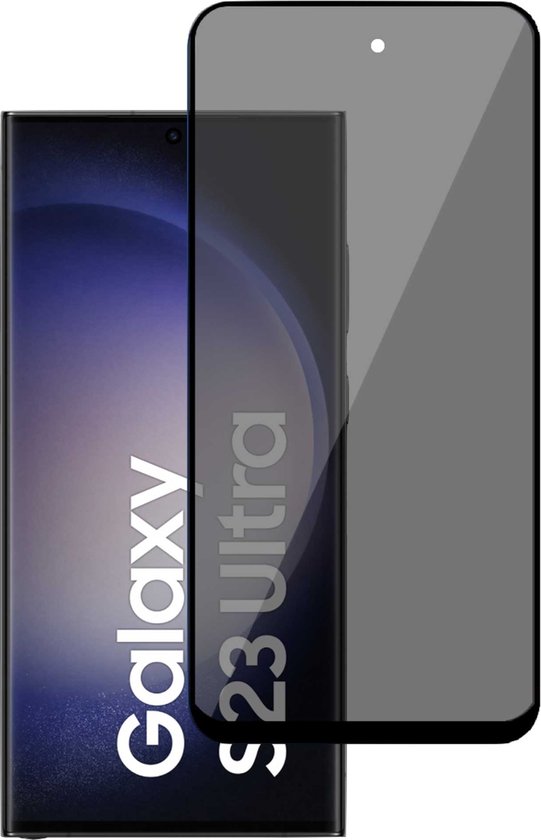 Geschikt voor Samsung S23 Ultra Privacy Screenprotector - Privé - Geschikt voor... | bol