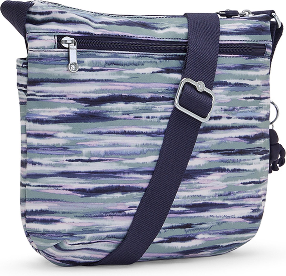 Kipling Arto Schoudertas Brush Stripes | bol.com