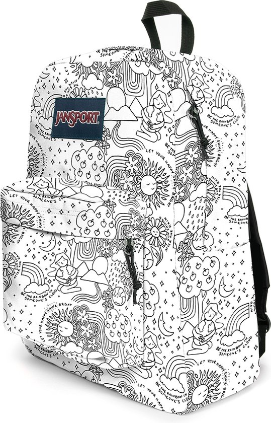 JanSport SuperBreak Backpack DIY Color Me | bol.com