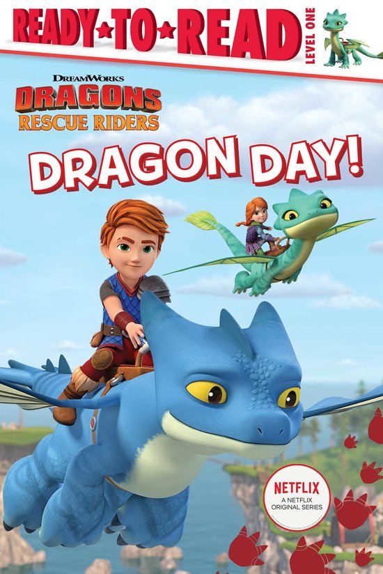 Dragon Day Dreamworks Dragons Rescue Riders Ready to Read, Level 1 ...