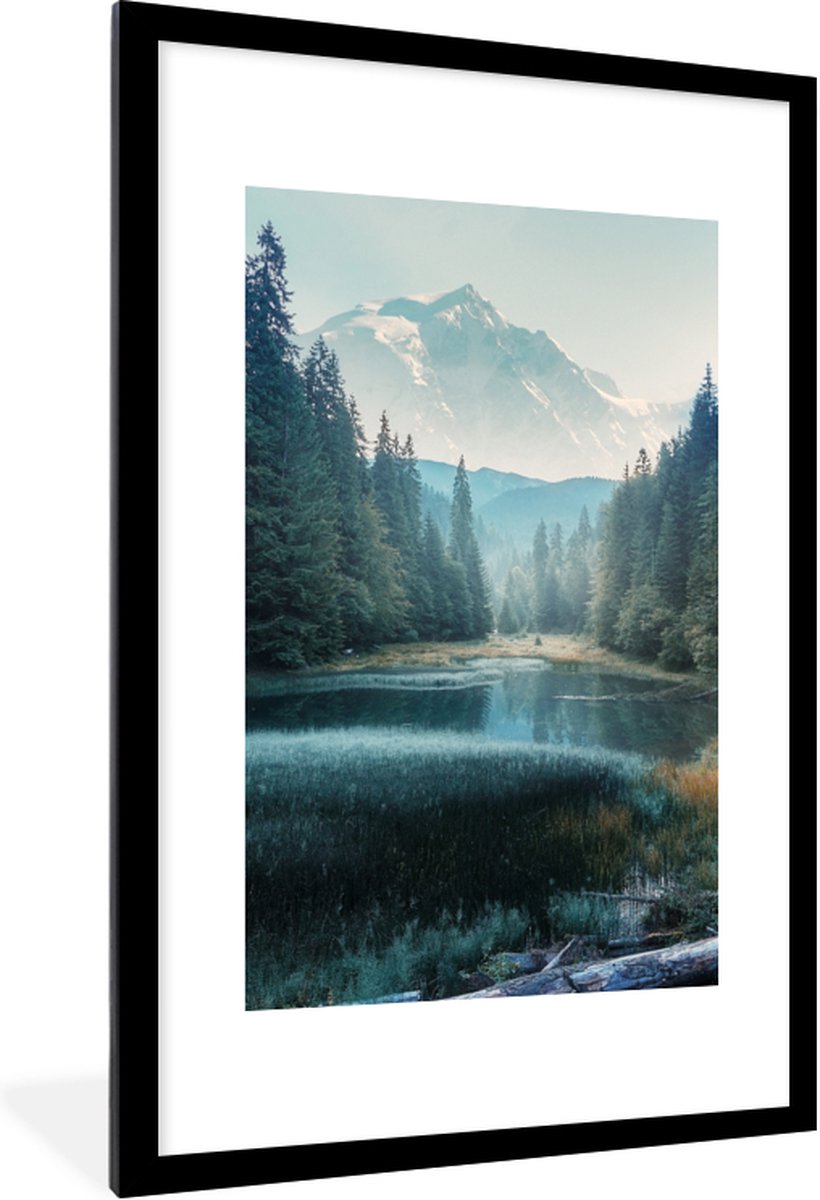 Poster - Fotolijst - Takken - Natuur - Bomen - Frame poster - 80x120 cm ...