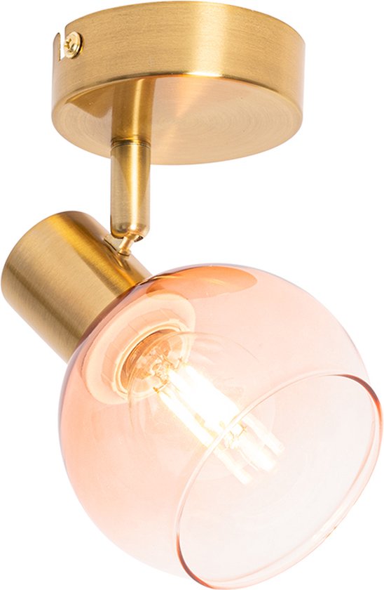 QAZQA vidro - Art Deco Plafondspot | Spotje | Opbouwspot - 1 lichts - L ...