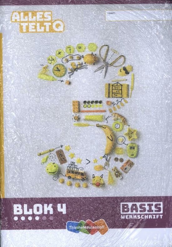 Alles telt Q set basis blok 4 t/m 6 groep 3 Leerwerkschriften | 9789006112122 | Boeken | bol.com