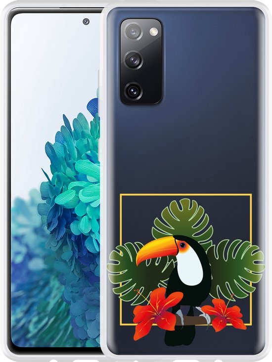 Hoesje Geschikt voor Samsung Galaxy S20 FE Tucan | bol