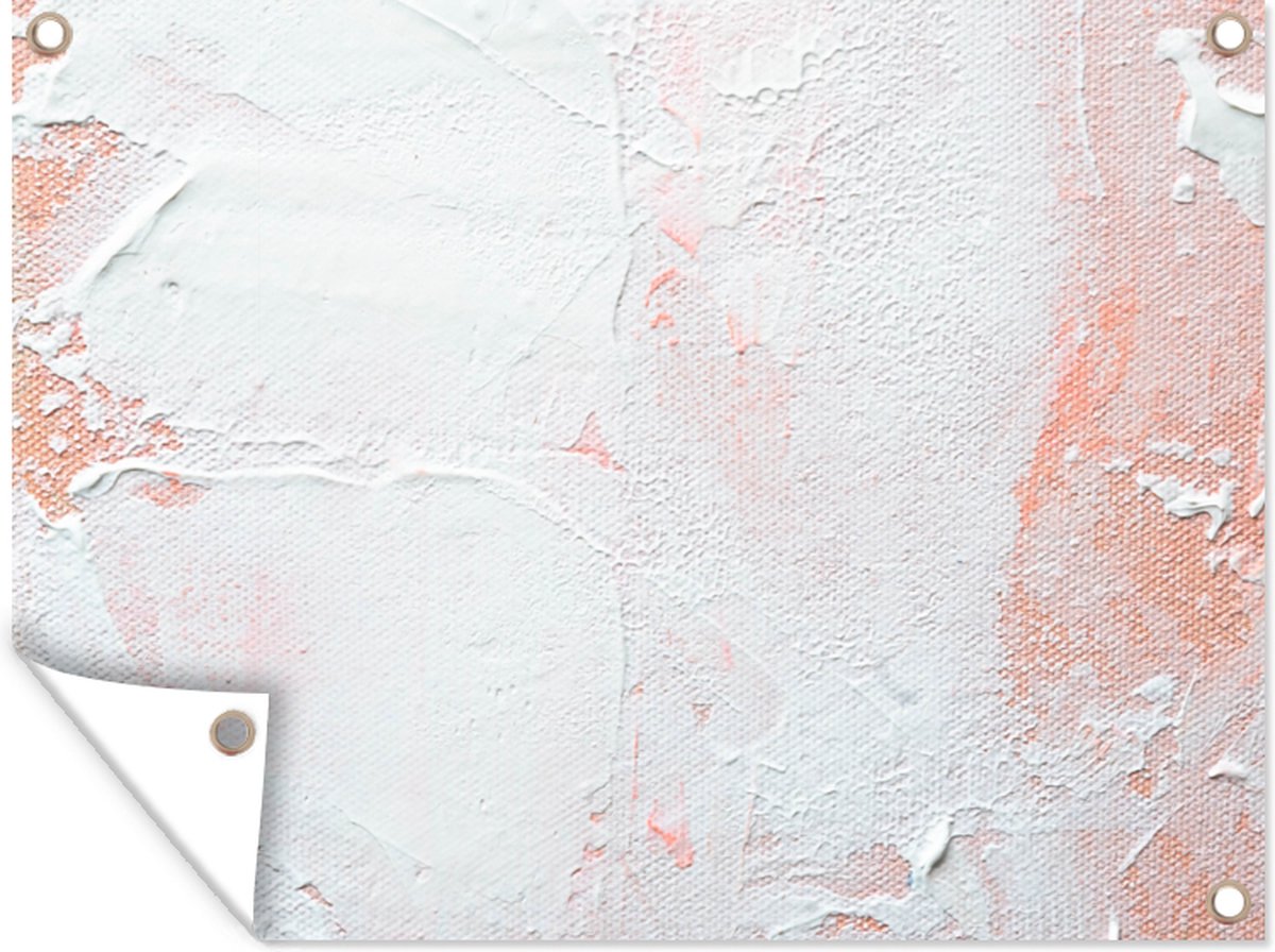 Tuinposter - Verf - Design - Abstract - Tuindecoratie - Schuttingdoek ...