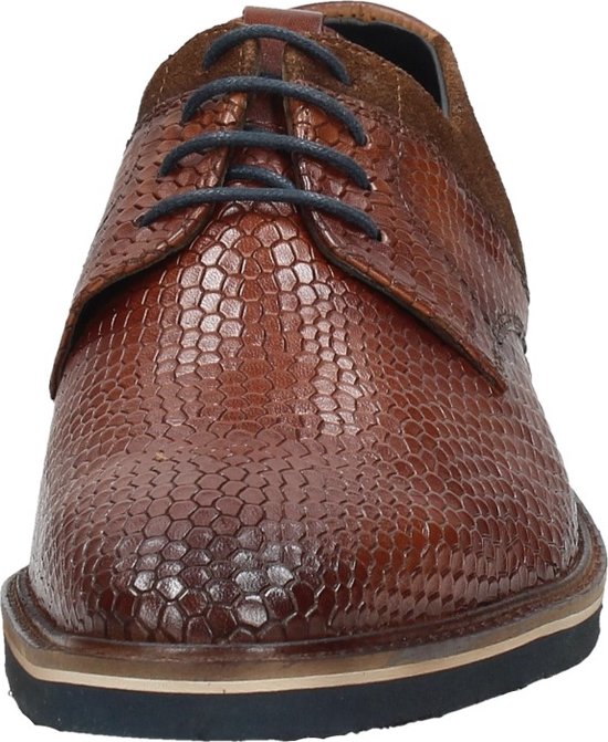 SUB55 Herenschoenen gekleed Gekleed Laag - cognac - Maat 42 | bol