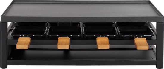 Princess Gourmetstel - Raclette & Grill - 8 personen - Black Steel ...