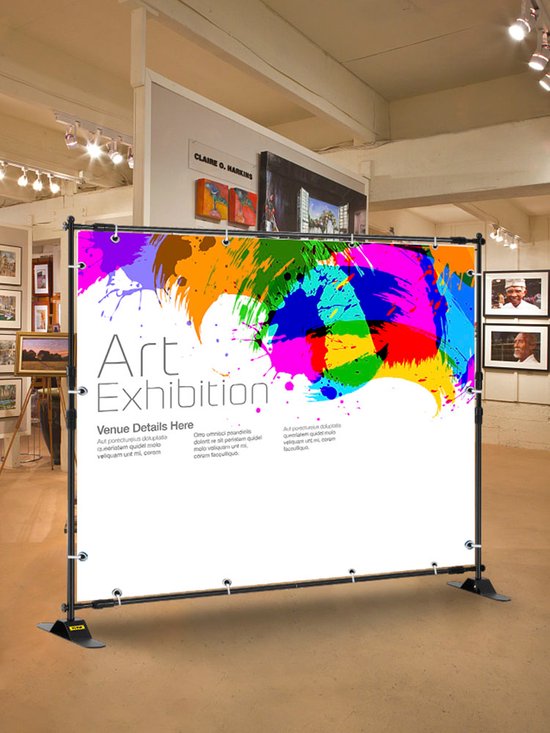 Banner Frame Inclusief Draagtas - Banner Standaard - Standaard voor ...