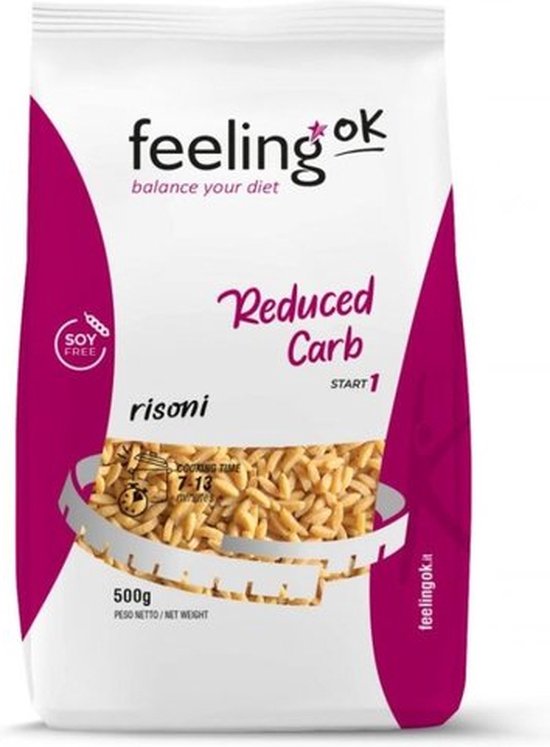 Feeling OK | Rijst | 500g | 1 x 500 gram | Eiwitrijke voeding ...