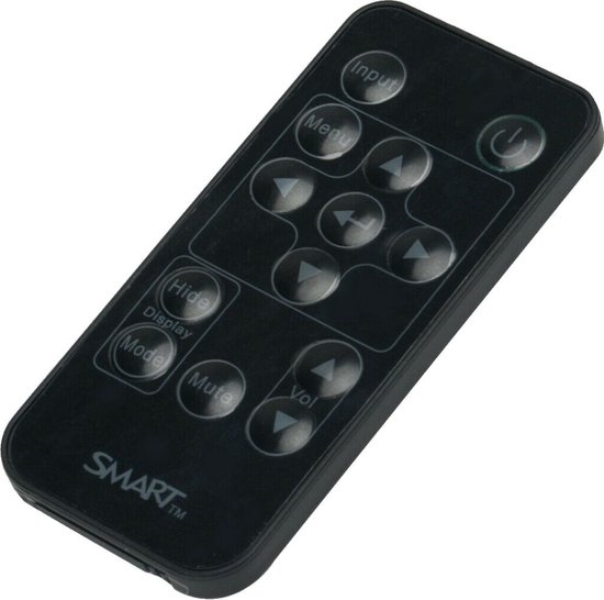 Afstandsbediening geschikt voor de SMART UF55 beamer, vervangt 03-00131 ...