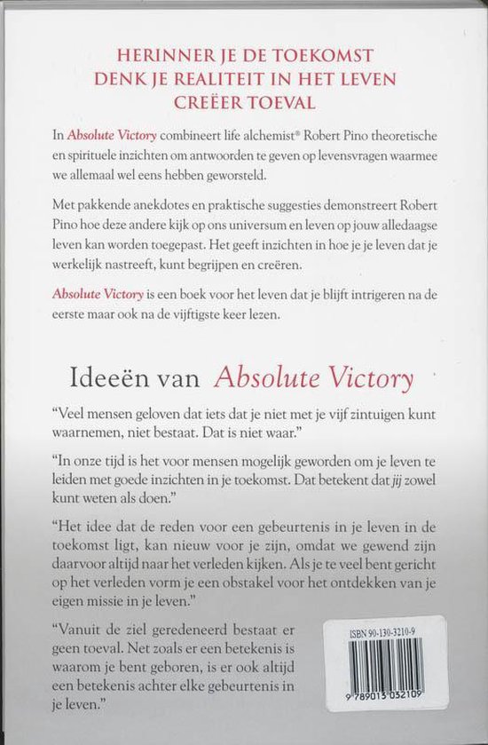 Absolute Victory | 9789013032109 | Robert Pino | Boeken | bol