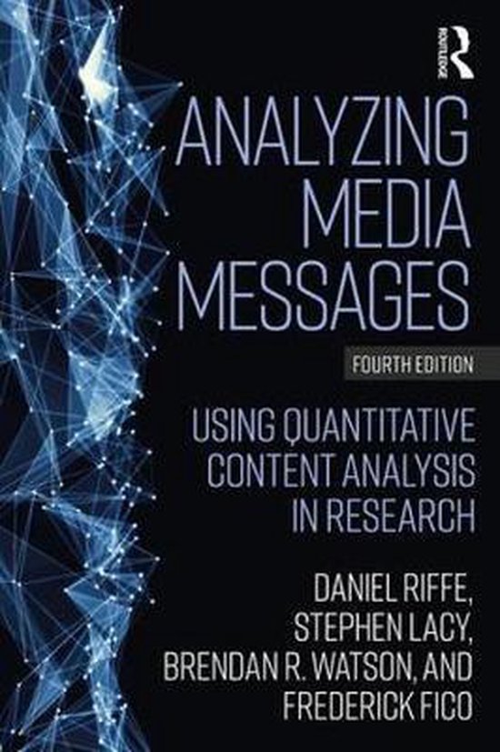 Analyzing Media Messages | 9781138613980 | Daniel Riffe | Boeken | bol