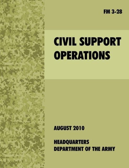 Civil Support Operations, U.S. Army Dept. | 9781907521638 | Boeken ...
