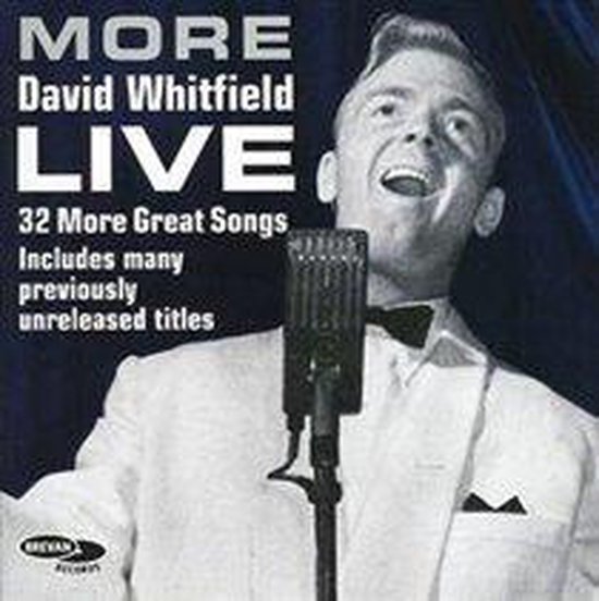 More David Whitfield Live, David Whitfield | CD (album) | Muziek | bol.com