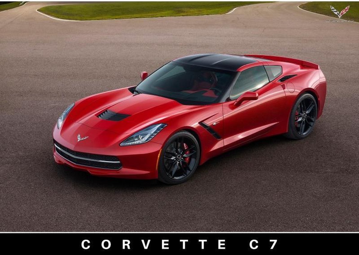 CHEVROLET CORVETTE POSTER | bol.com